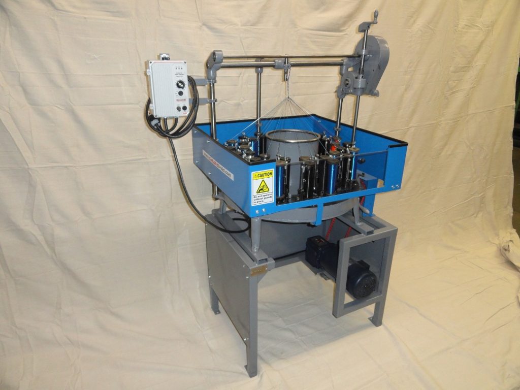24 carrier harness braiding machine – Gladding Braiding Equipment
