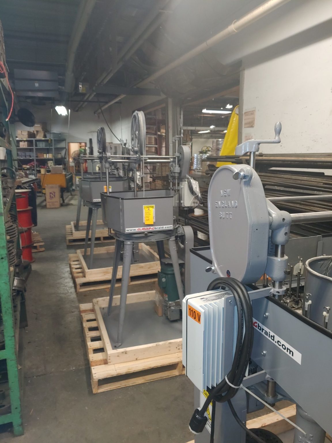 32 CARRIER HARNESS BRAIDER – Gladding Braiding Equipment